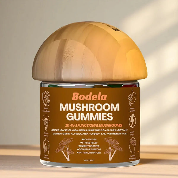 Bodela Functional Mushroom Gummies | 10-in-1 Blend | BuyLegalMeds.com